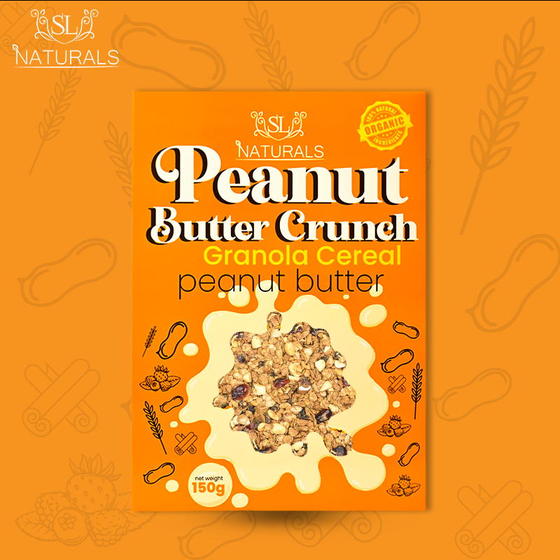 Peanut Butter Crunch (Granola Cereal) – SL Naturals